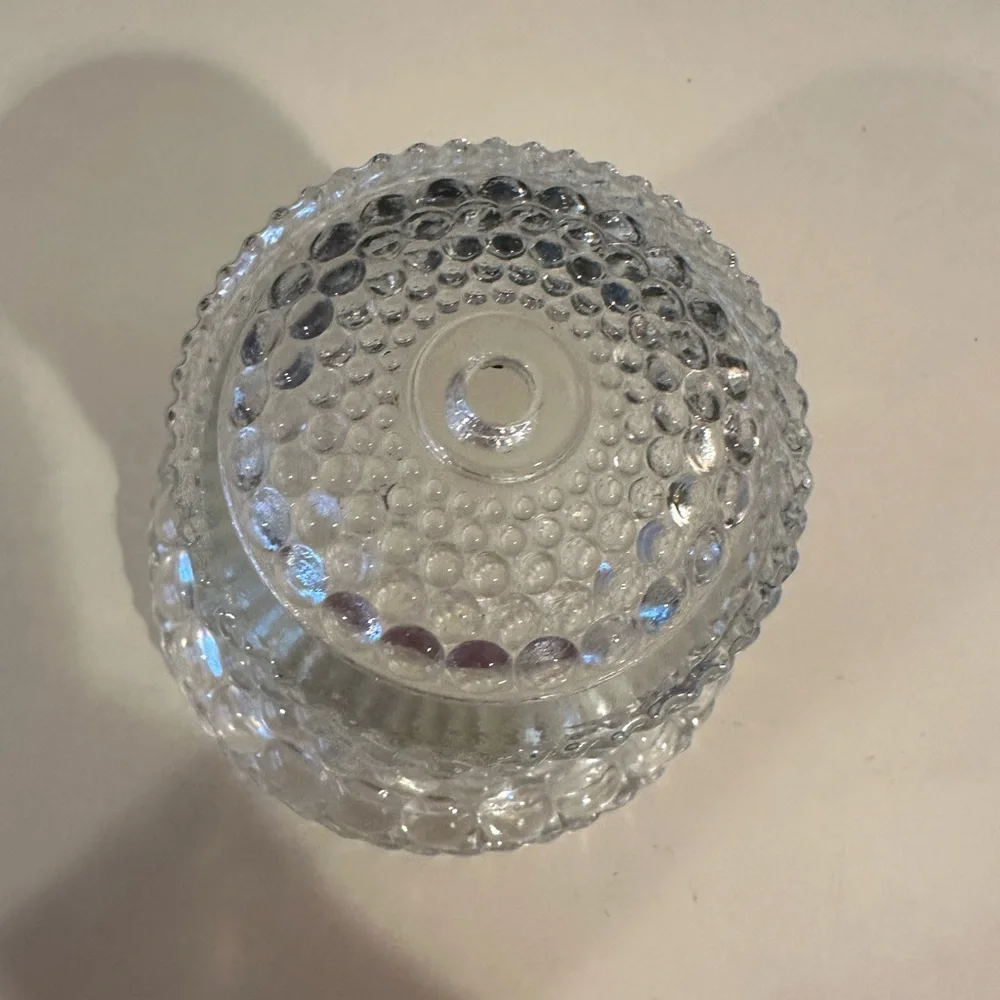 Vintage | Accents | Vintage Mcm Circles Bubbles Clear Glass Lamp Light ...